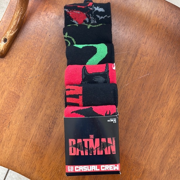 DC | Underwear & Socks | Mens Dc Batman Socks 6 Pack | Poshmark
